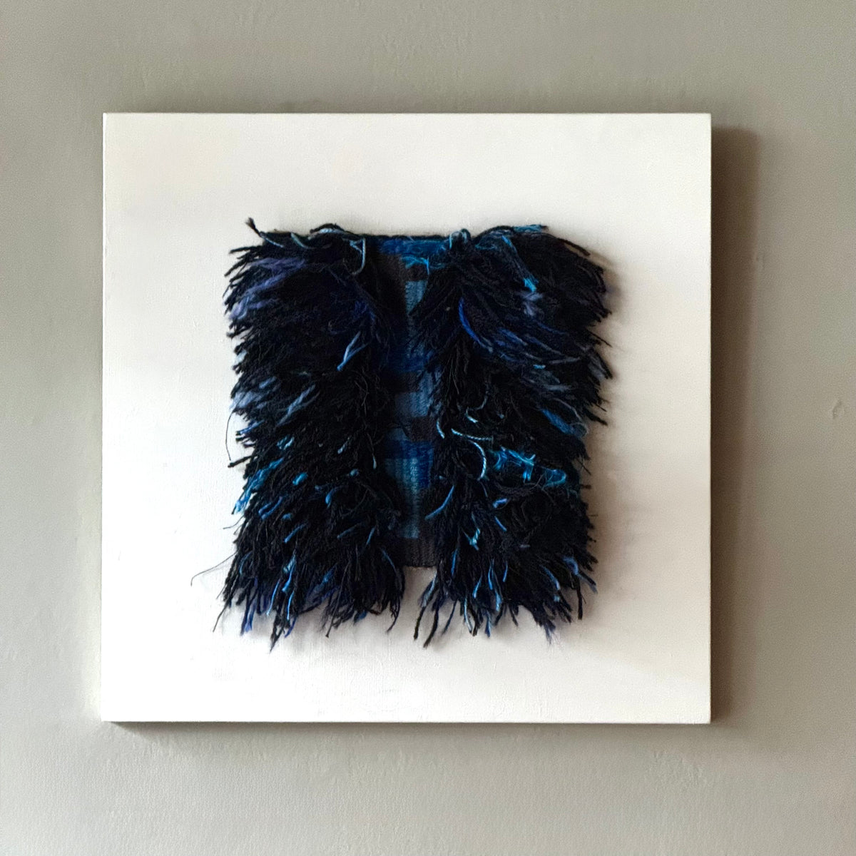 Tufted Blue Textile/ Inger Holst Sørensen, Denmark/ Late 20th century ...