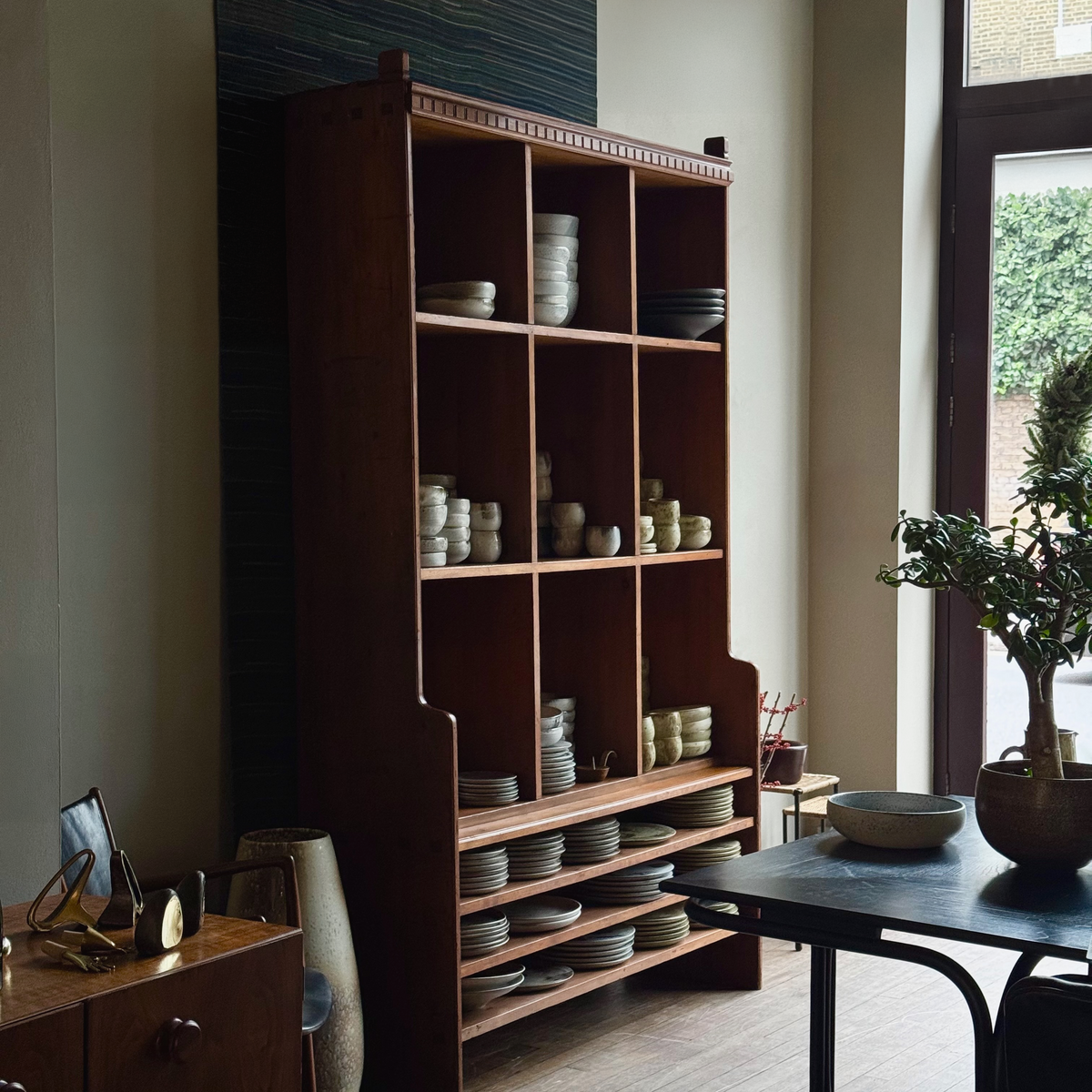 Large Skønvirke Bookcase/ Martin Nyrop Denmark, 1905 – Sigmar London